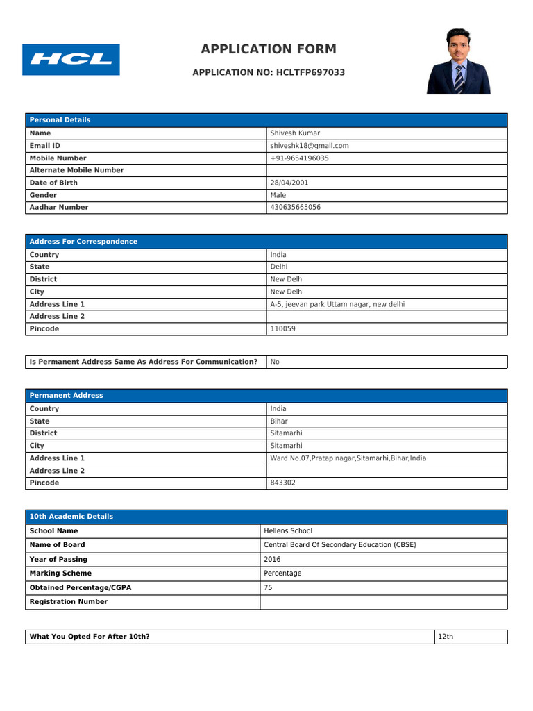 HCL Apply | PDF | Master Of Business Administration