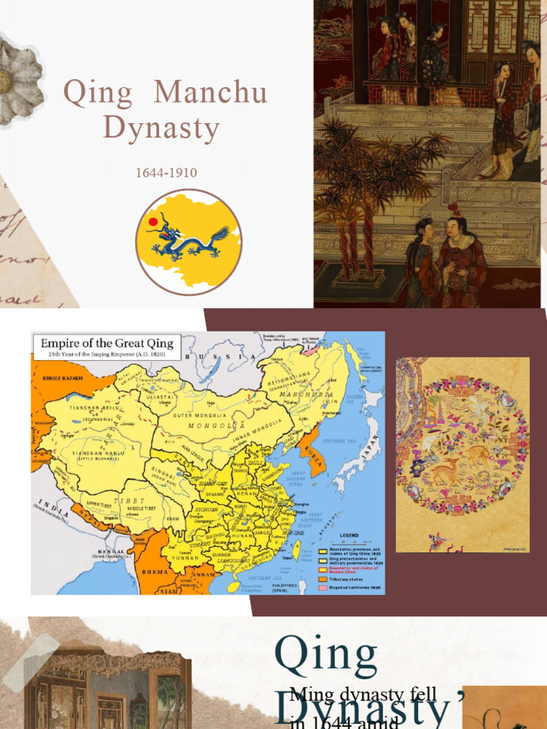 Qing Dynasty Overview: Politics, Economy, and Culture | PDF | Qing ...