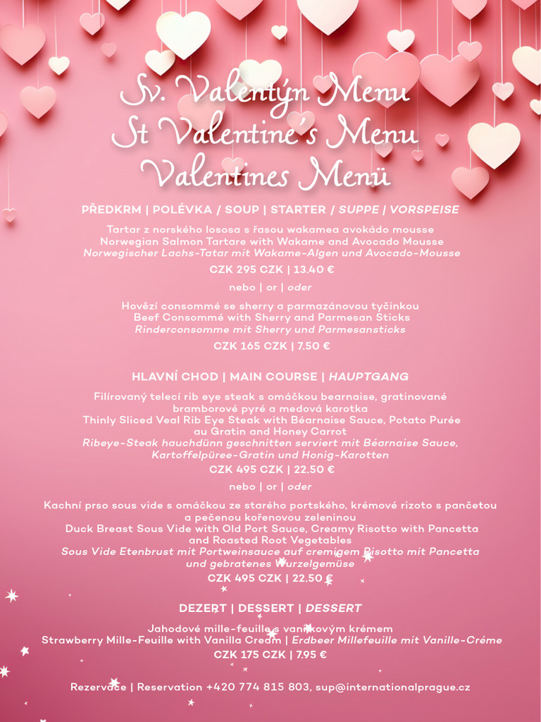 GHI Valentyn Menu | PDF