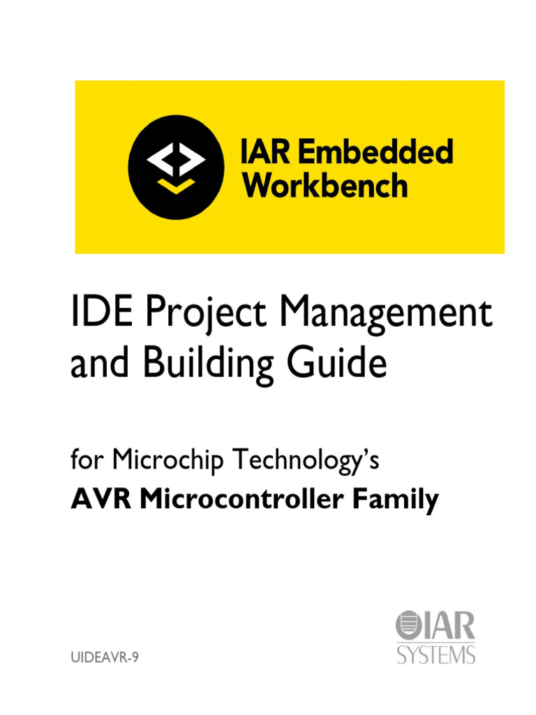 EWAVR IDEGuide | PDF | Integrated Development Environment | Menu (Computing)