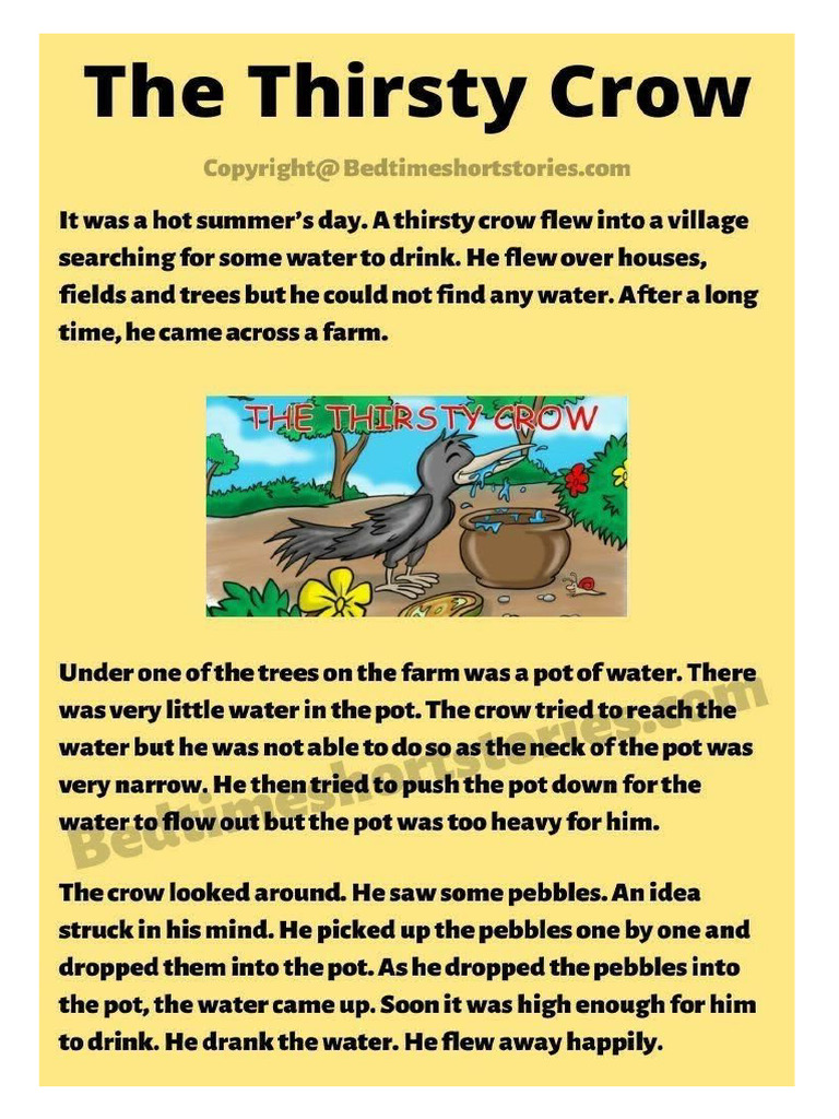 The Thirsty Crow | PDF