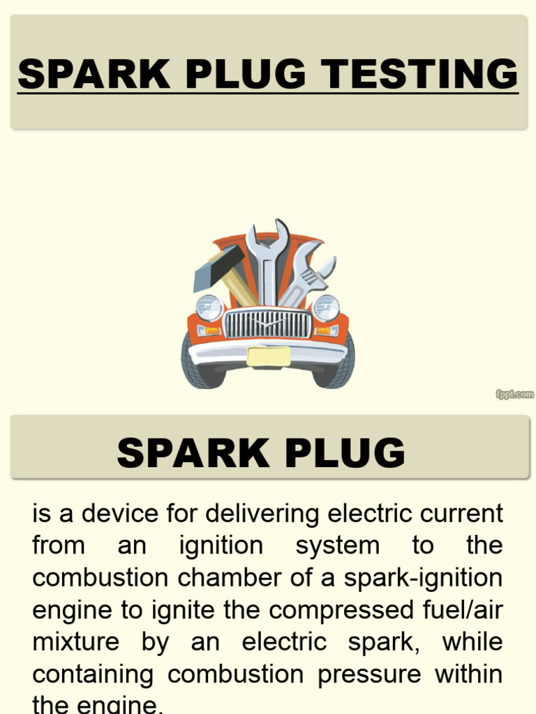 Spark Plug Final Demo | PDF | Ignition System | Vehicle Technology