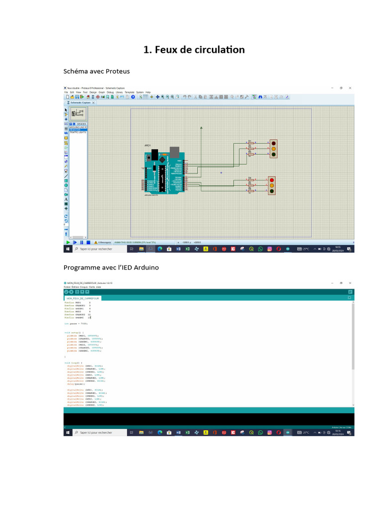 Pratique de microcontroleur et applications | PDF | Computer ...
