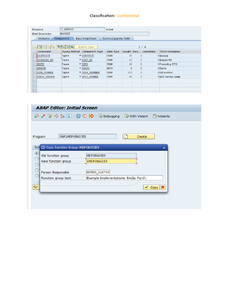 Custom Tab Add in Me21n, Me22n, Me23n | PDF | Information Technology | Information Technology ...