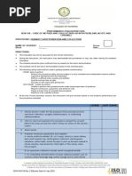 IV Cannulation Checklist | PDF | Intravenous Therapy | Vein
