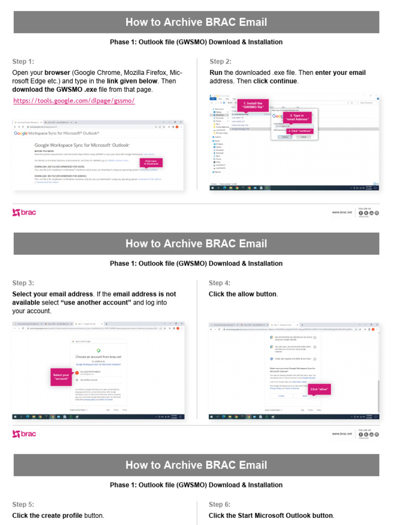 Email Archive Manual v2 | PDF | Microsoft Outlook | Utility Software