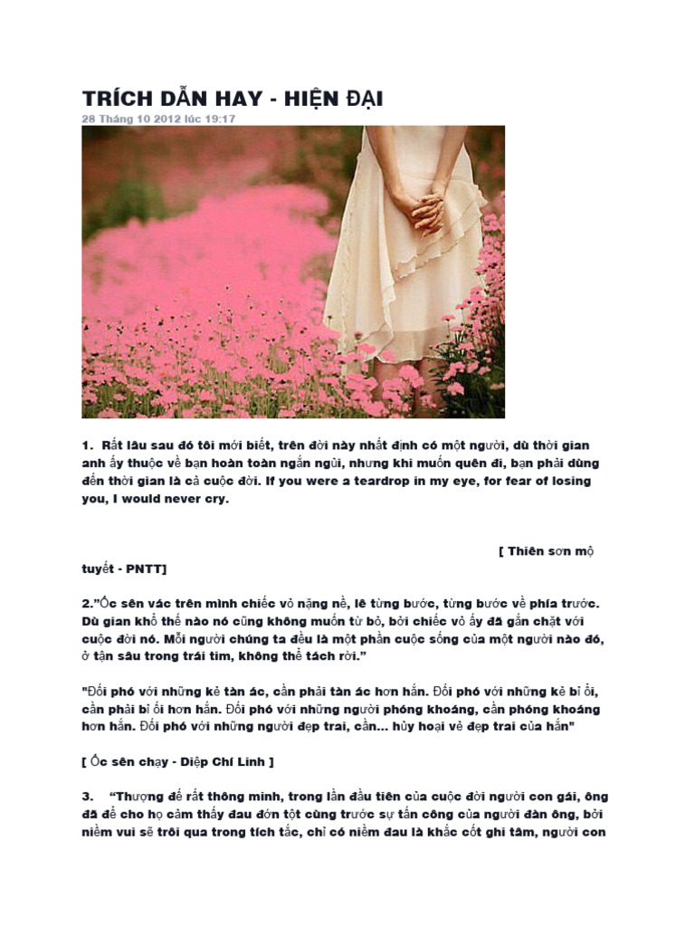 Trich Dan Hay | PDF