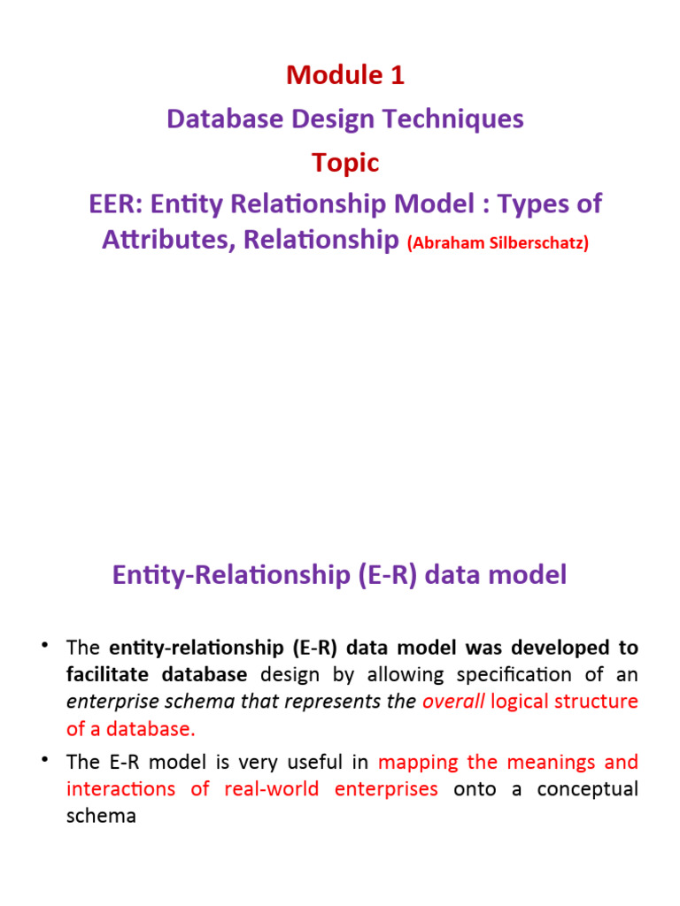 3 Eer 05 01 2024 | Download Free PDF | Conceptual Model | Data Model