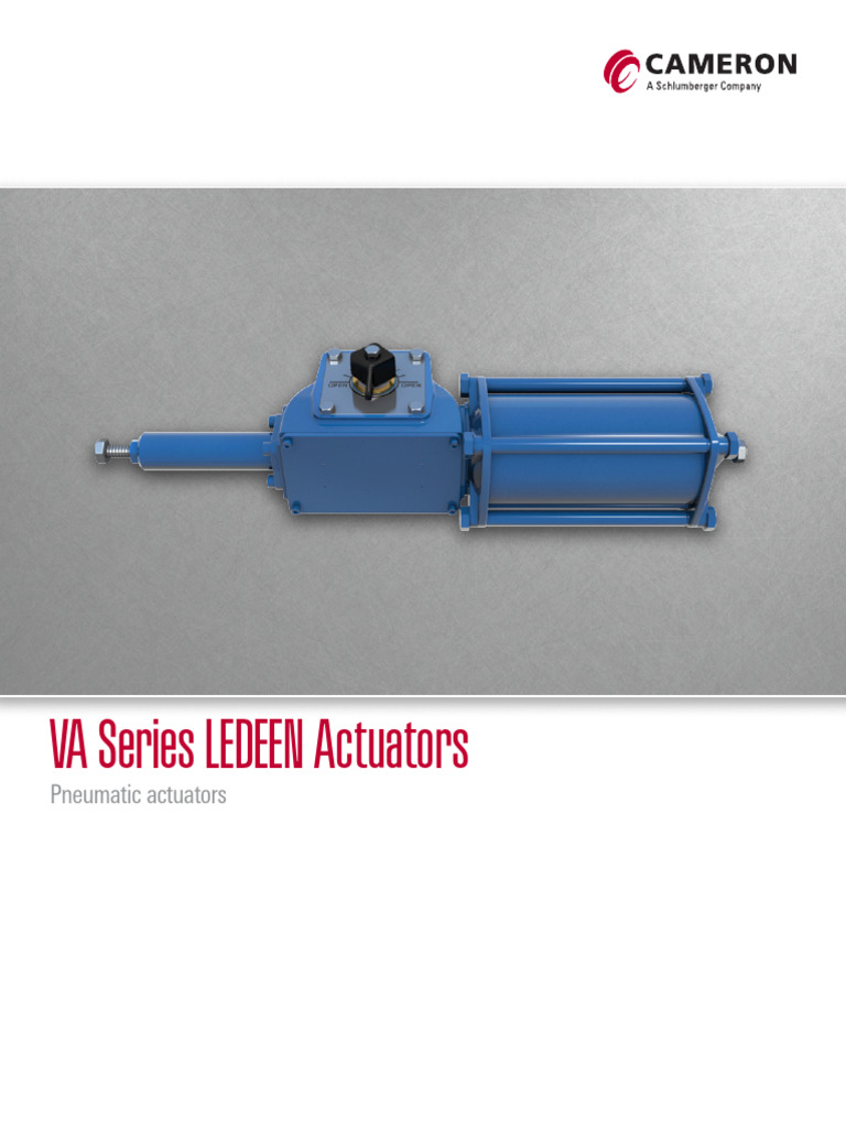 Ledeen Va Series BR | PDF | Steel | Actuator