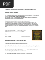 Format of Bail Application Format POCSO ACT-1 | PDF | Bail | Arrest