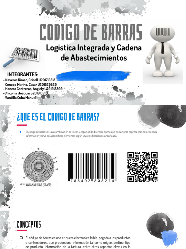 Codigo de barras | PDF | Código de barras | Ciencias de la Computación