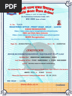 On The Job Training Certificate | PDF