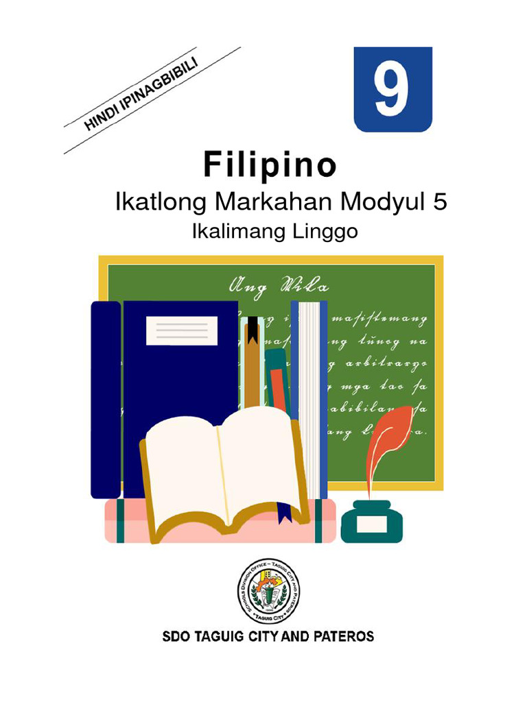 Hybrid Filipino 9 Q3 M5 W5 V2 | PDF