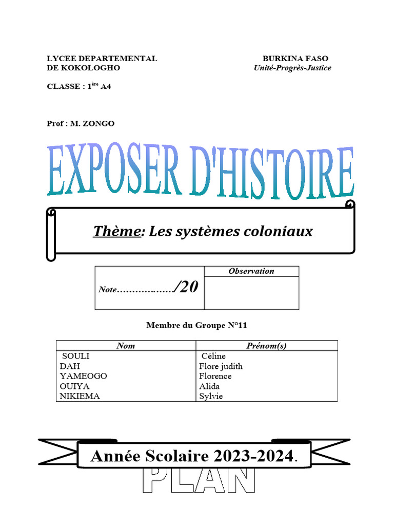 Systèmes coloniaux français et anglais | PDF | Colonialisme