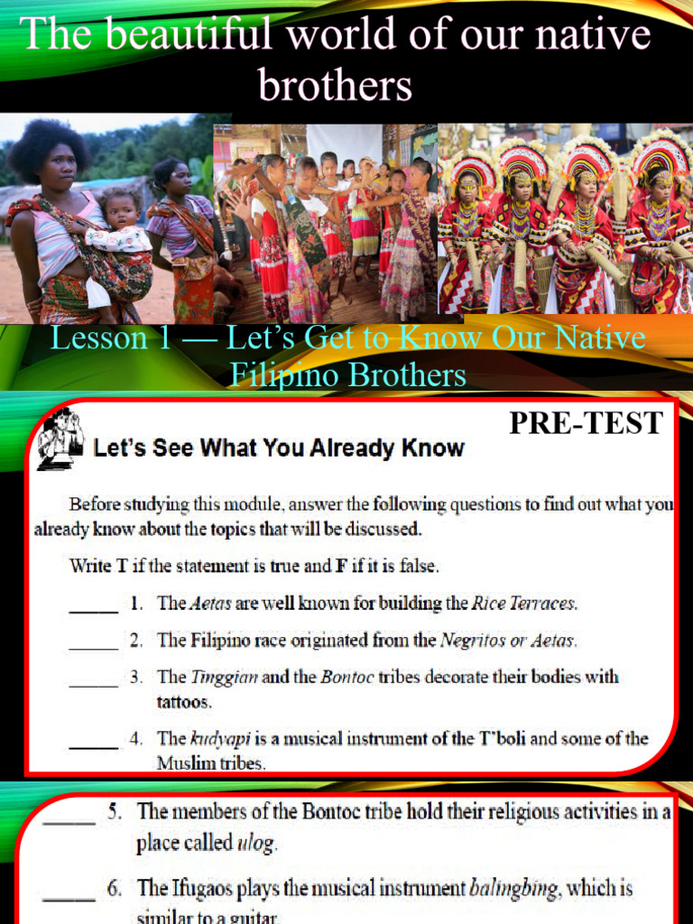 The Beautiful World of Our Native Brothers (1) (Autosaved) | PDF ...