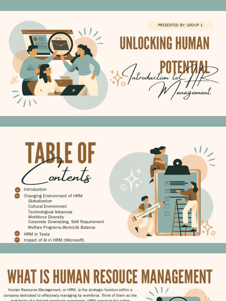 Group 1- Unit 1 | PDF | Human Resource Management | Employee Retention