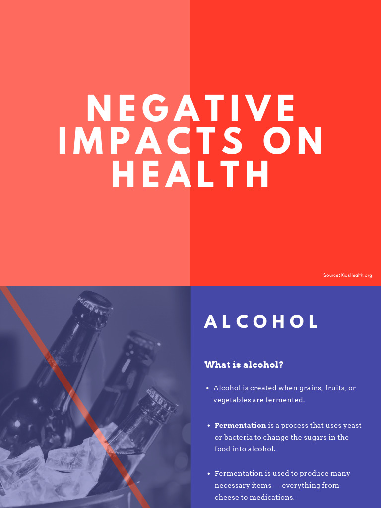 Negative Impact On Health | PDF | Smoking | Nicotine