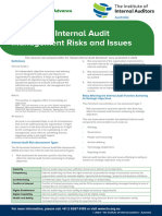 (IIA) IPPF 2024 - Model Internal Audit Charter Tool | PDF | Internal ...