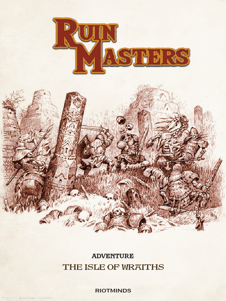 Ruin Masters The Isle of Wraiths | PDF | Elf (Dungeons & Dragons)