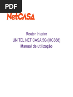 Manual Instalação - Router Interior Unitel Net Casa MC801A1 - 5G 1 ...
