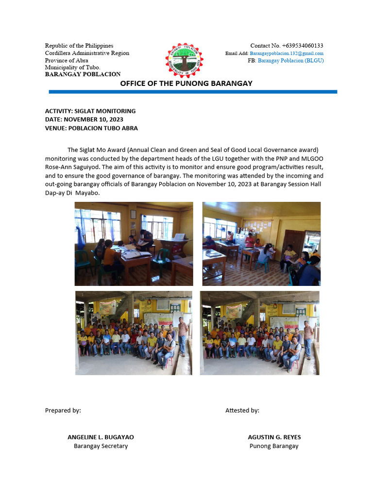 Siglat Report - 082729 | PDF