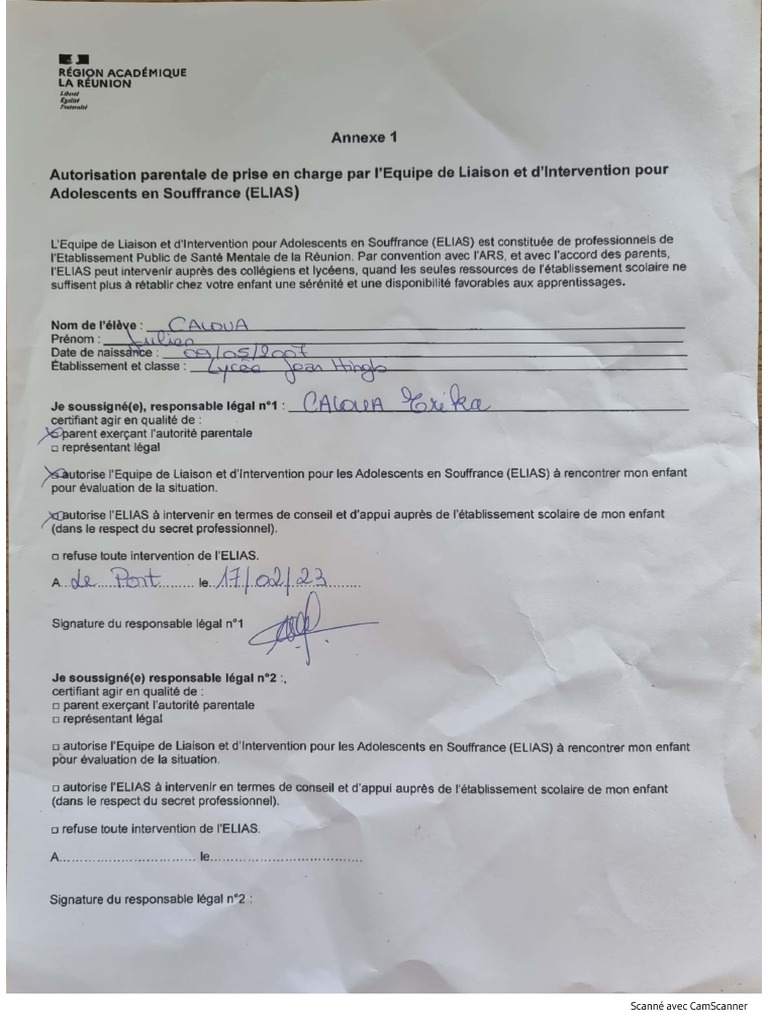 Caloua Julien, Elias | PDF