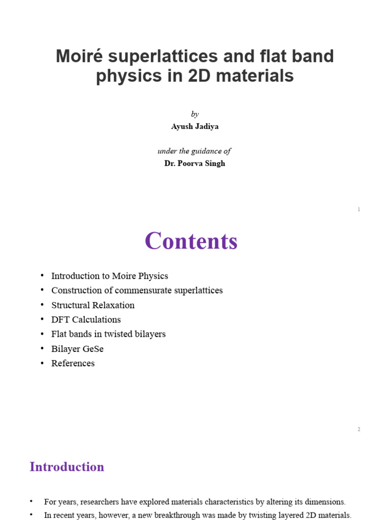 Moire Physics (2) 2 | PDF | Theoretical Physics | Electromagnetism