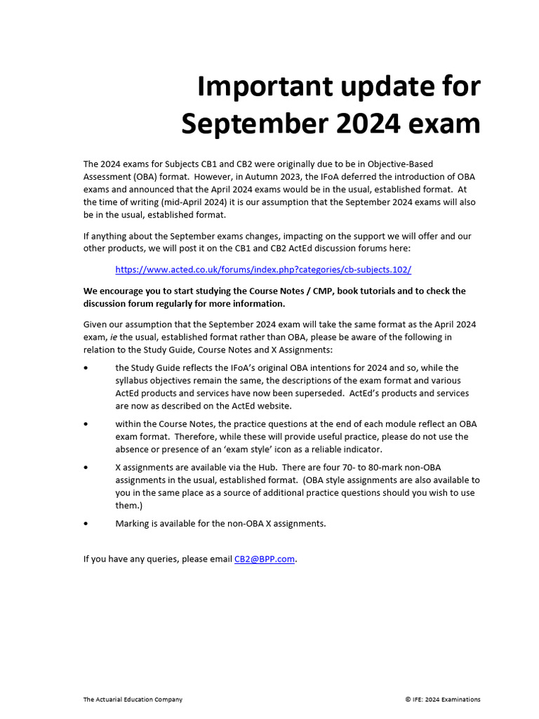 CB2 Study Guide 2024 | PDF | Inflation | Profit (Economics)