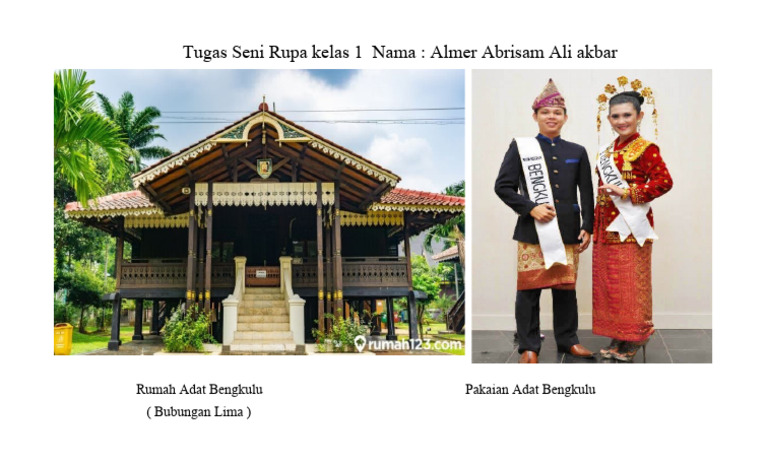 Tugas Seni Rupa Kelas 1 Nama | PDF