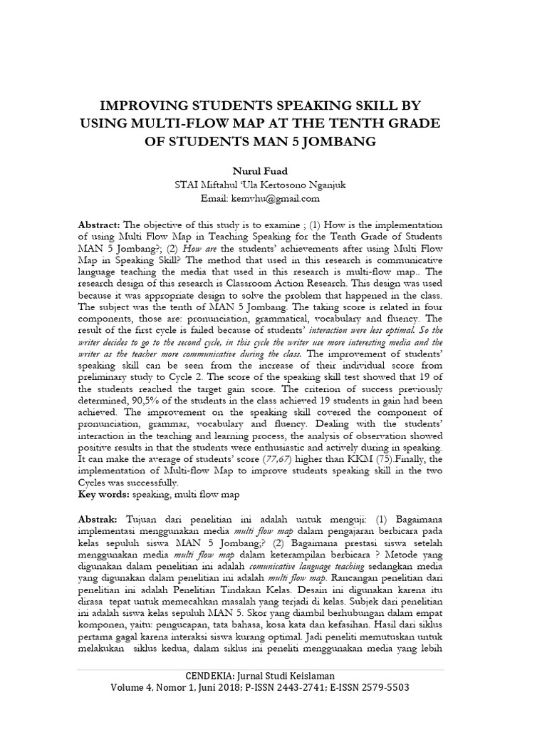 1 - STW - Multiflow Map | PDF | Lesson Plan | Teachers