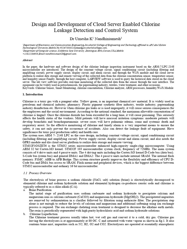 Journal Paper-Elseviere - Chlorine Leakage Detectioncorrected On 9-11 ...