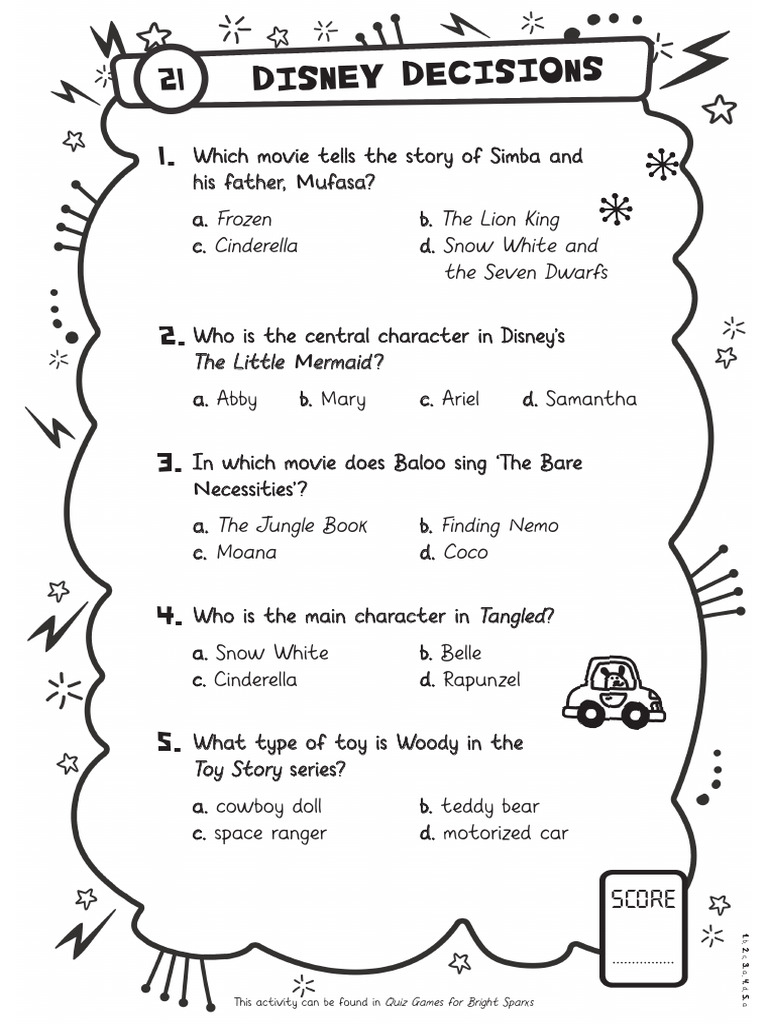 Quiz Games For Bright Sparks Learning Resources | PDF