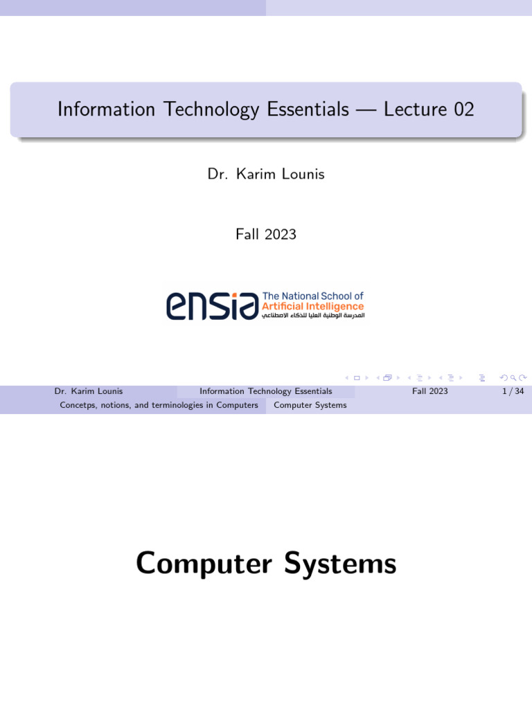 Lecture 02 | PDF | Algorithms | Computer Program