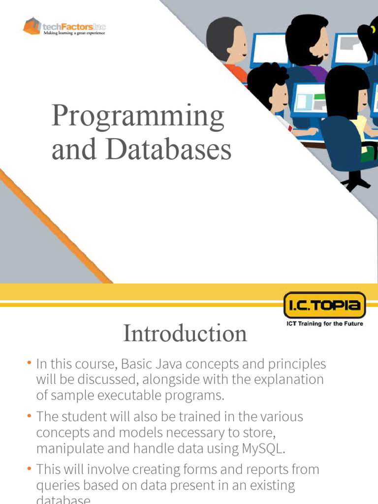 Ictopia Programming And Databases L6 L7 Pdf Method Computer Programming Inheritance 