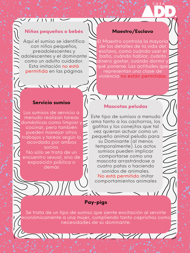Entregable Domianción y Sumisión | PDF | Dominación y sumisión ...