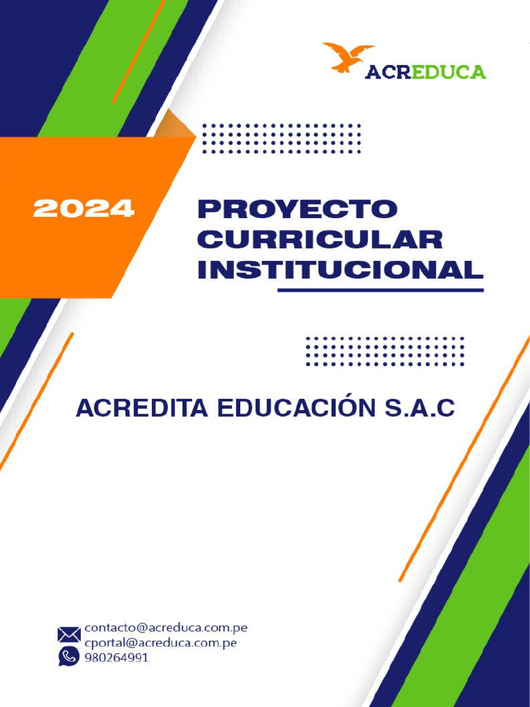 Formato Pci - Acreduca 2024 | PDF | Enseñando | Educación primaria
