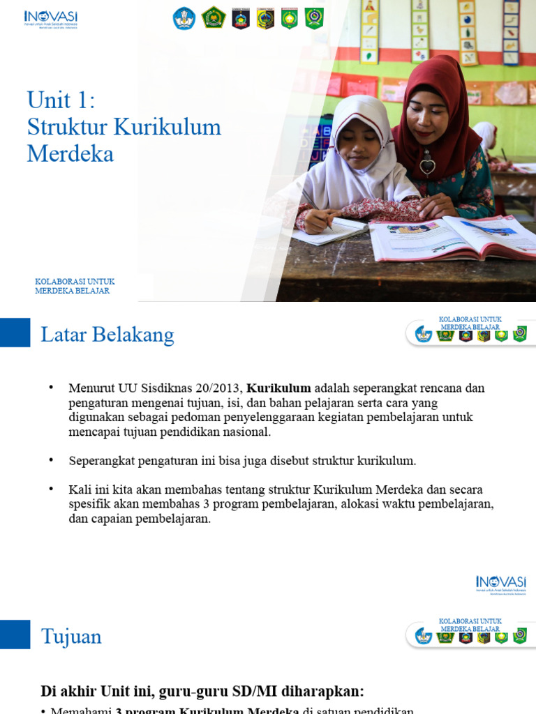 Guru SD-MI - Unit 1 Struktur Kurikulum Merdeka - Final | PDF