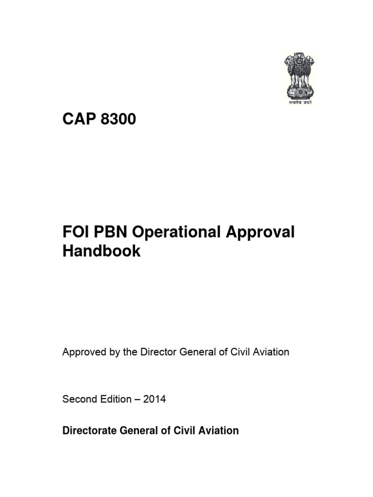 Cap8300 - Foi PBN | PDF | Aerospace | Navigation