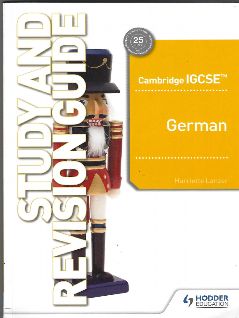 German Study and Revision Guide | PDF