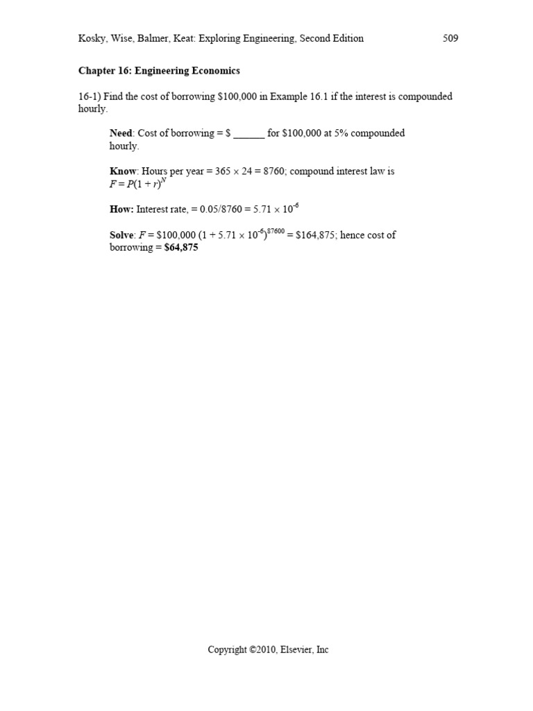 16 Engineering Economics | PDF | Interest | Banks