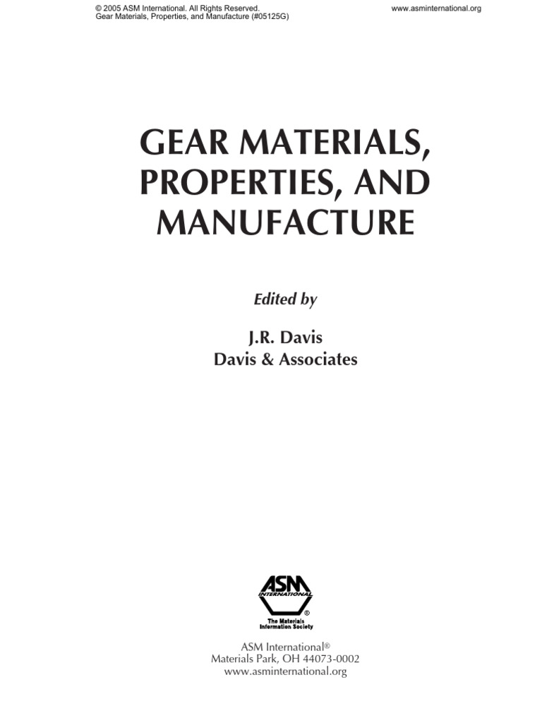 Gear Materials, Properties, and Manufacture Reduced Size | Download ...
