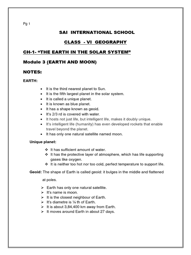 567_6-Geography Module 3 | PDF | Earth | Moon