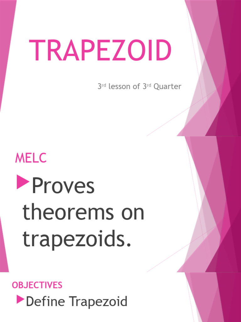 3 Trapezoid | PDF | Triangle | Triangle Geometry