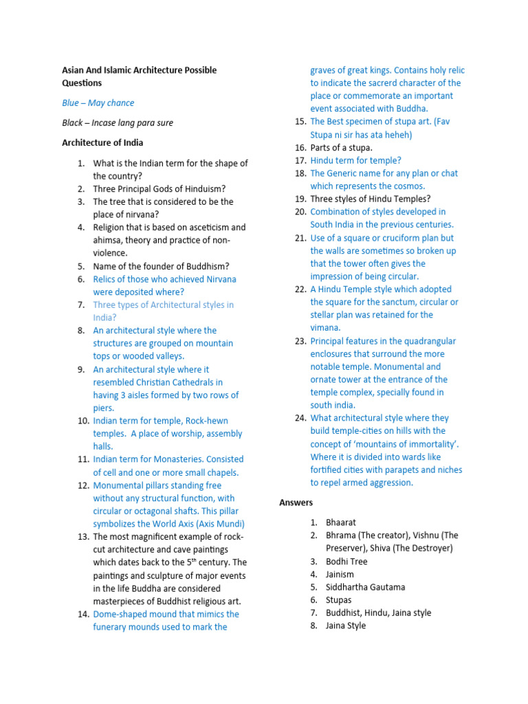 HOA III Midterm Reviewer | PDF | Temple | Kathmandu