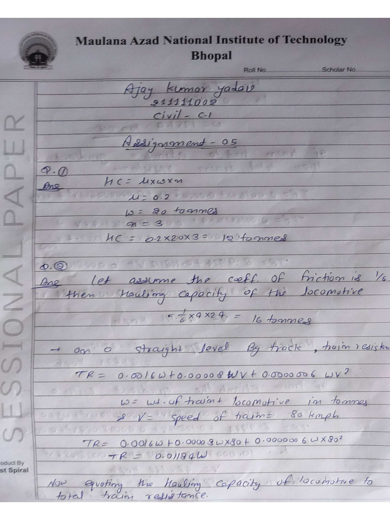 ASSIGNMENT 5 TE2 | PDF