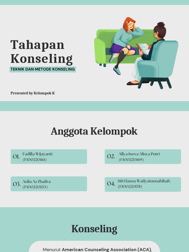 Tahapan Konseling (Teknik Dan Metode Konseling) | PDF