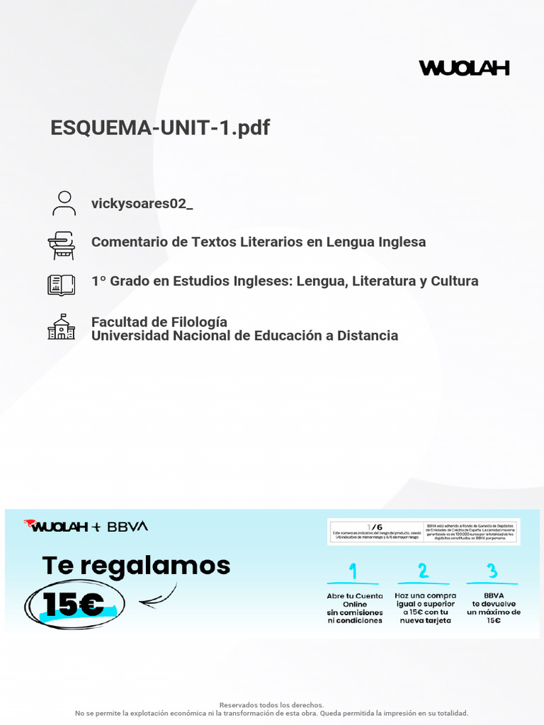 free-ESQUEMA-UNIT-1 Uned | PDF | Autor | Muerte