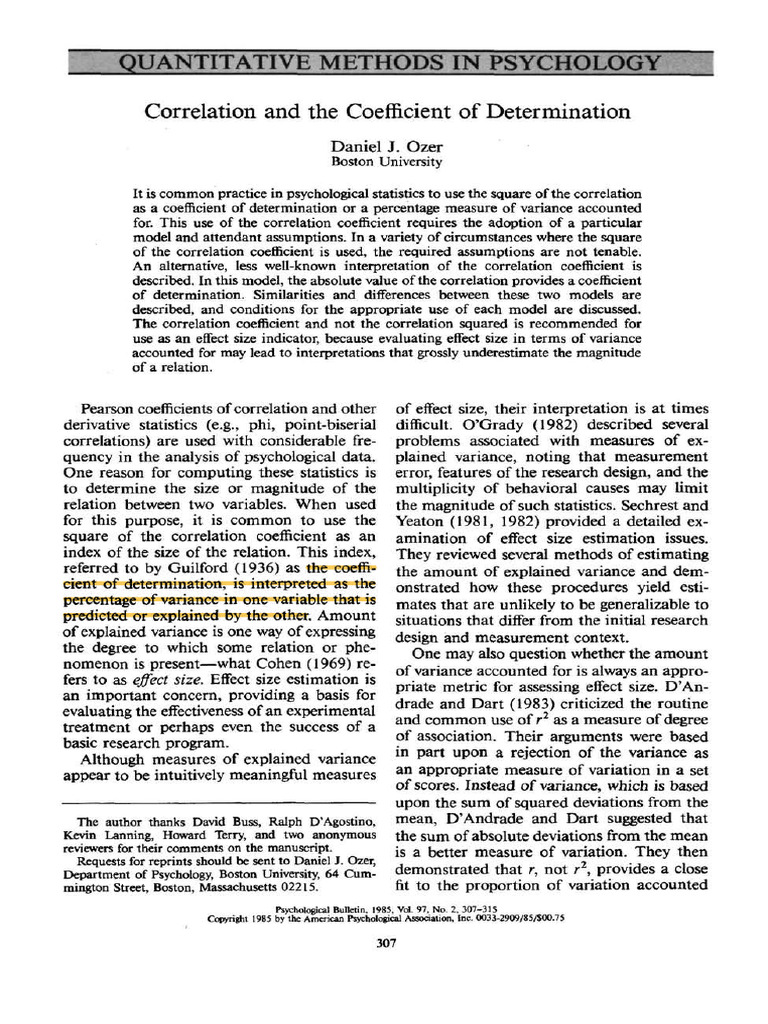 asdf | PDF | Effect Size | Statistics