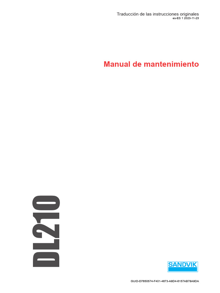 DL210 Maintenance Manual Rev1 Es-ES | PDF | Conector eléctrico | Ingenieria Eléctrica