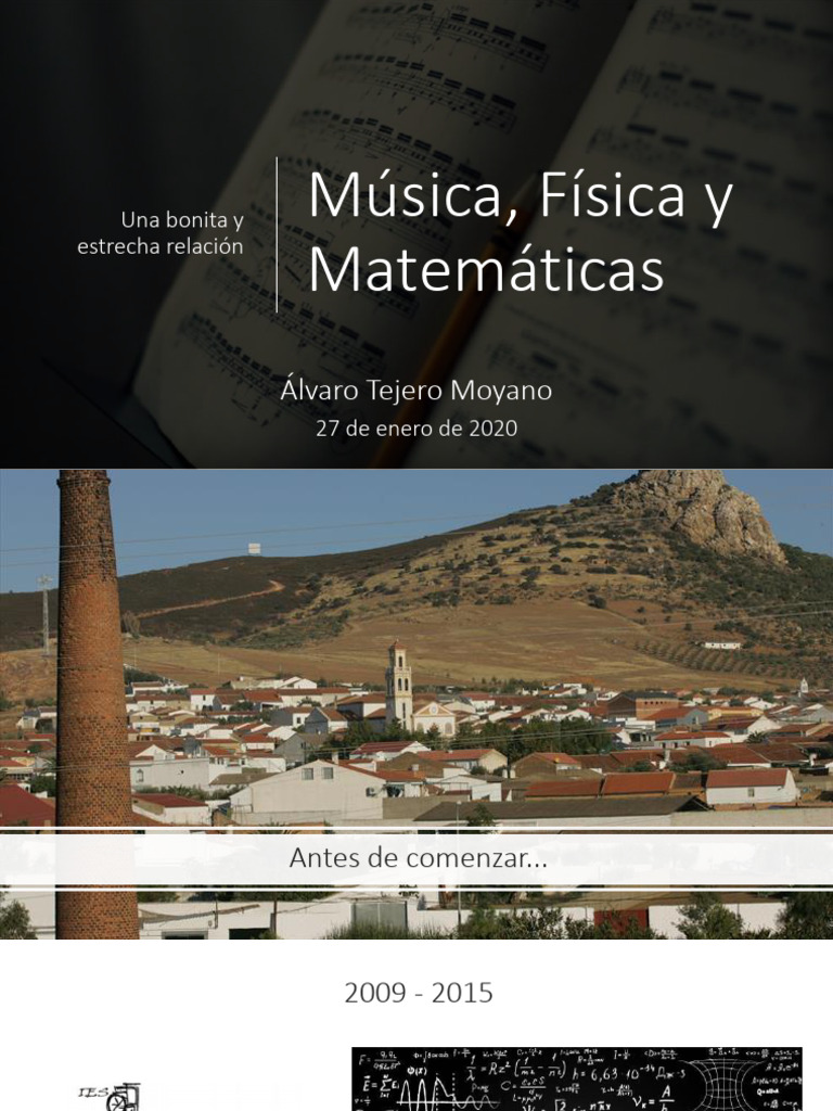 Musica y Matematicas | PDF | Sonido | Olas